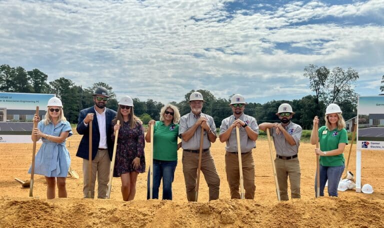 Garner Electric Inc., Garner & Associates Engineering PC Break Ground ...
